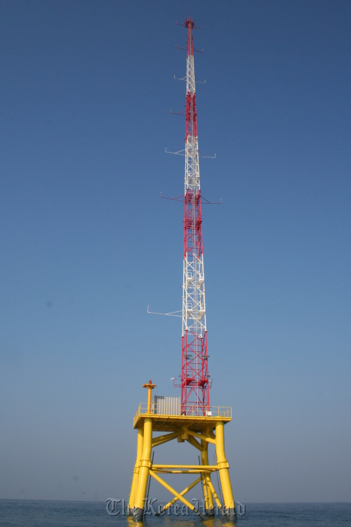 KEPCO completes first offshore weather tower - The Korea Herald
