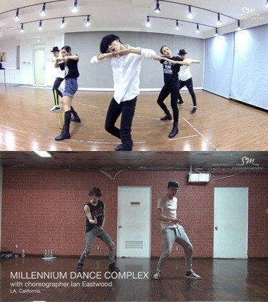 taemin dance practise