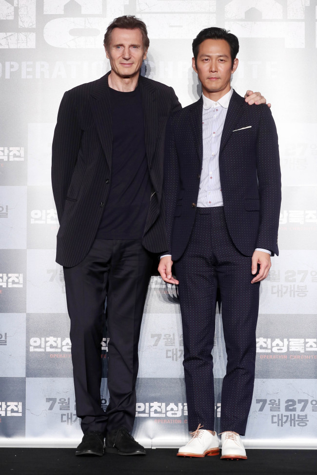 Liam Neeson explains decision to star in Korean War film - The Korea Herald
