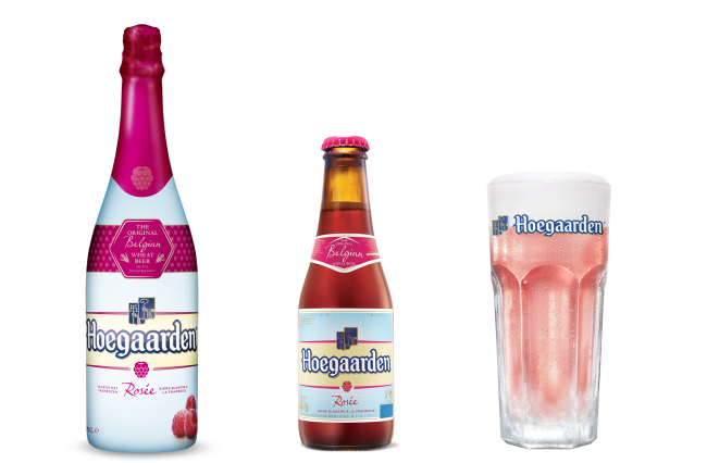 Hoegaarden Rosee releases bottle, draft versions - The Korea Herald