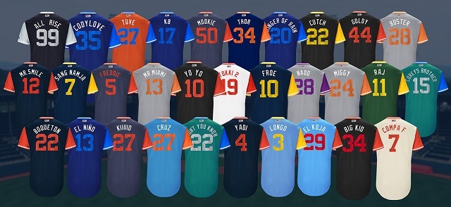Players to take field with nicknames for first MLB ‘Players Weekend ...