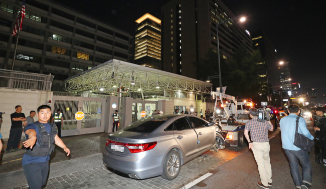 Police say suspect in US Embassy car crash has history of mental ...