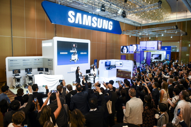 Samsung Medison showcases next-generation ultrasound system - The Korea ...