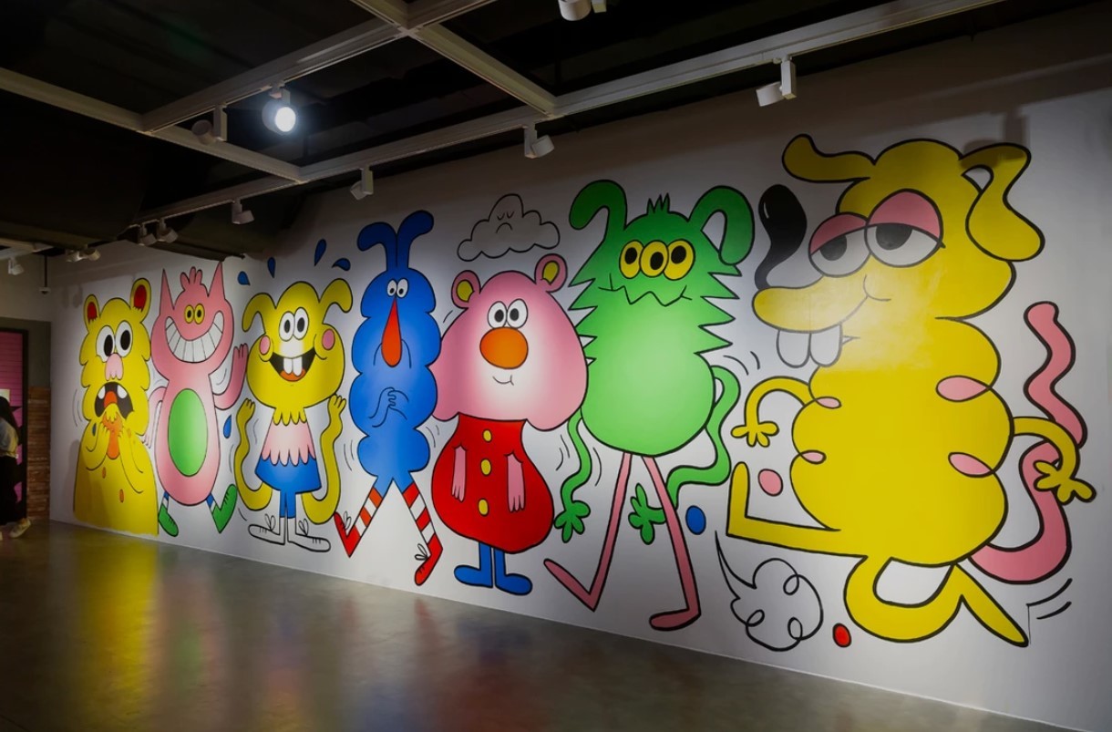 ‘Superstar’ Jon Burgerman brings back joy of doodling - The Korea Herald