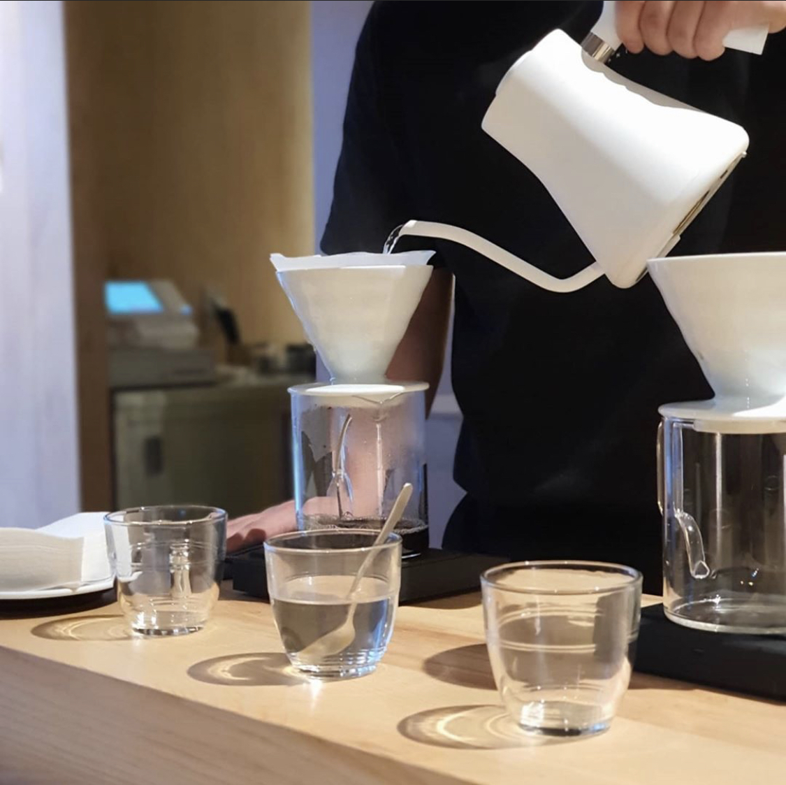 'Agitated' Pour-Over Coffee at Danil - The Korea Herald