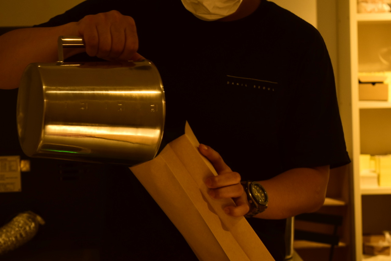 'Agitated' Pour-Over Coffee at Danil - The Korea Herald