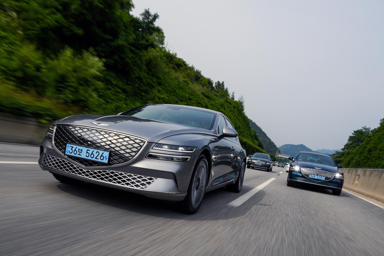 Genesis poised to take on EV world with G80 - The Korea Herald
