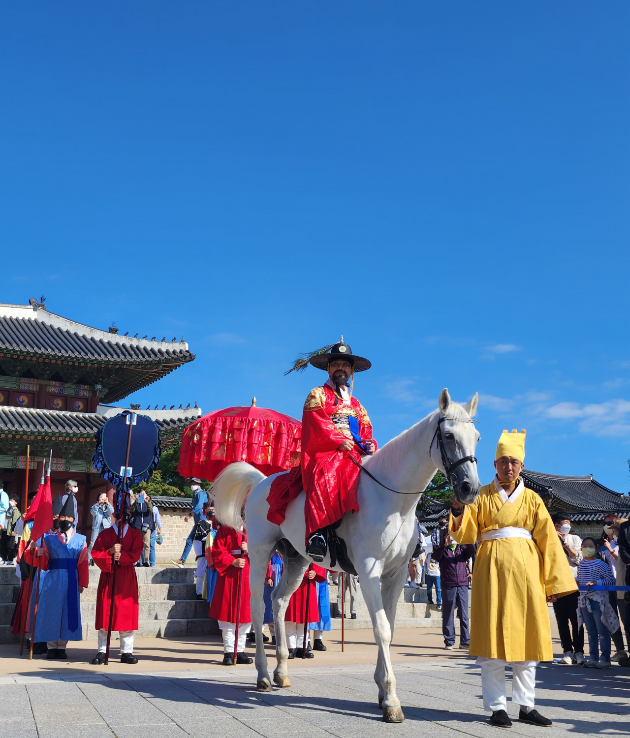 King Jeongjo‘s Royal Parade makes journey to Suwon - The Korea Herald