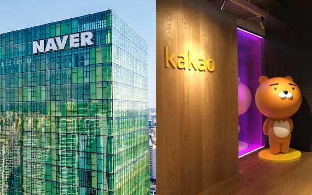 Naver, Kakao shares lose W63tr of market cap - The Korea Herald