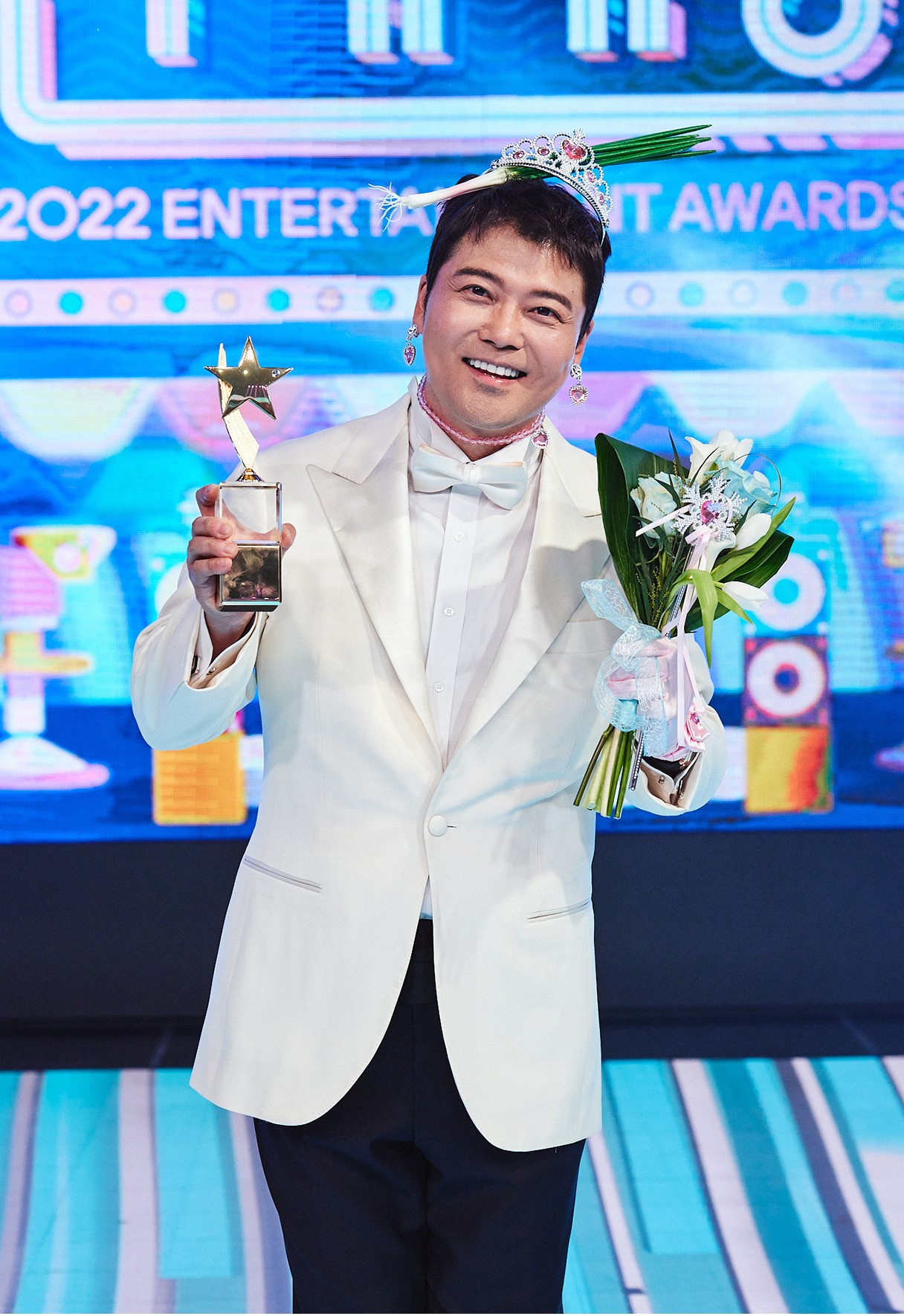 Jeon Hyun-moo wins his 2nd grand prize at MBC Entertainment Awards ...