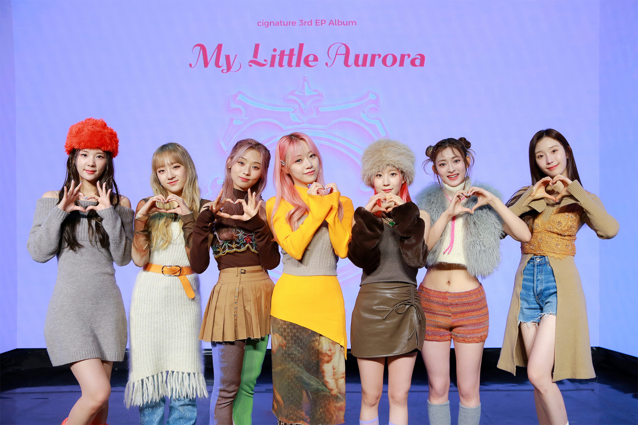 Cignature paints a colorful palette with 'My Little Aurora' - The Korea Herald
