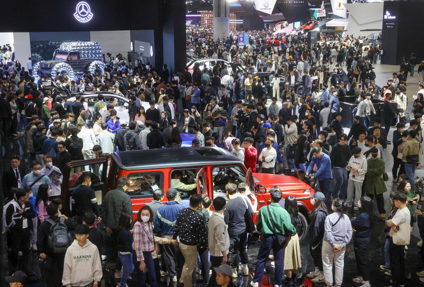 [Photo News] Mobility show in full swing - The Korea Herald