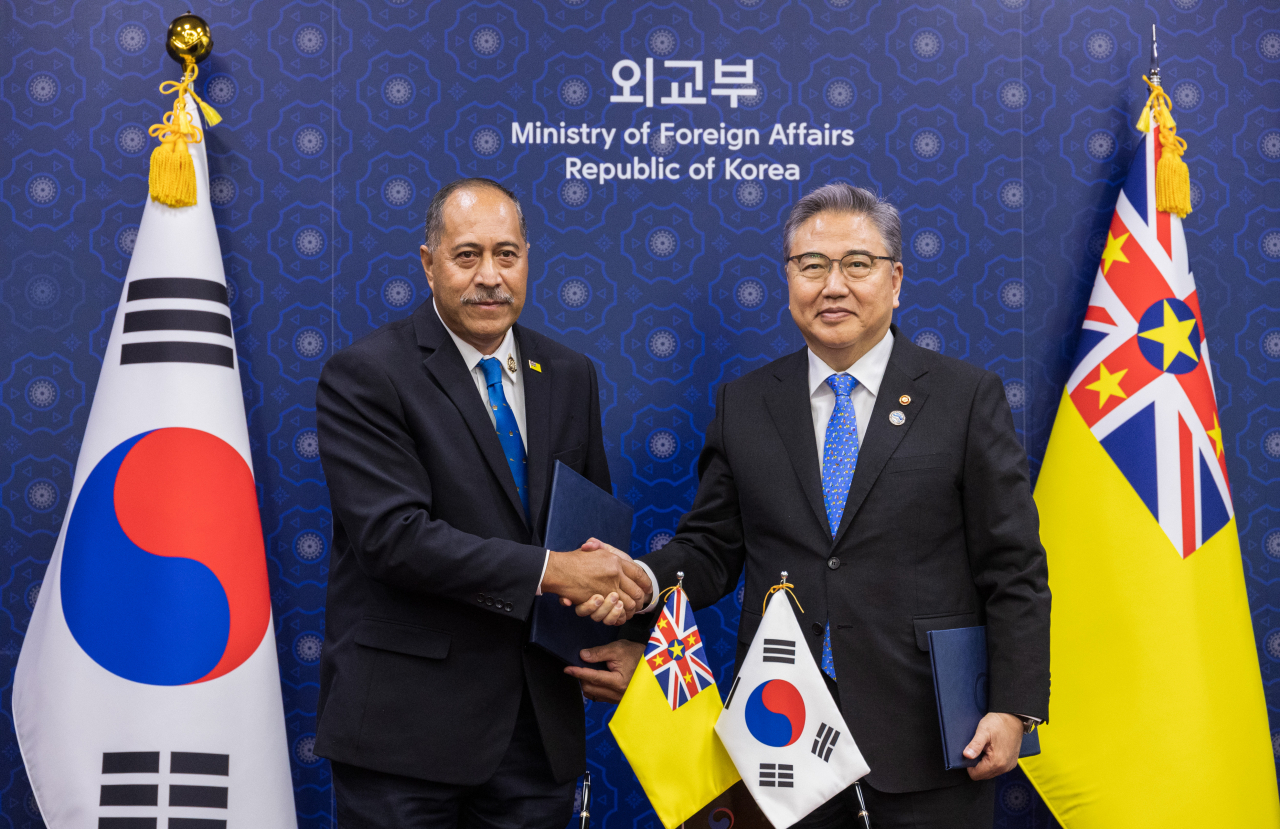 S. Korea establishes diplomatic ties with Pacific island nation of Niue ...