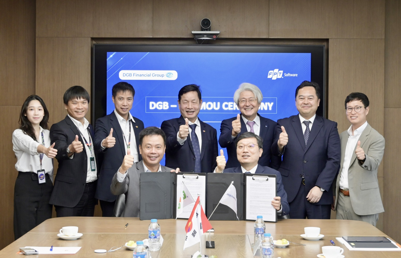 DGB금융, 베트남 IT기업 FPT와 업무협약 - 헤럴드경제