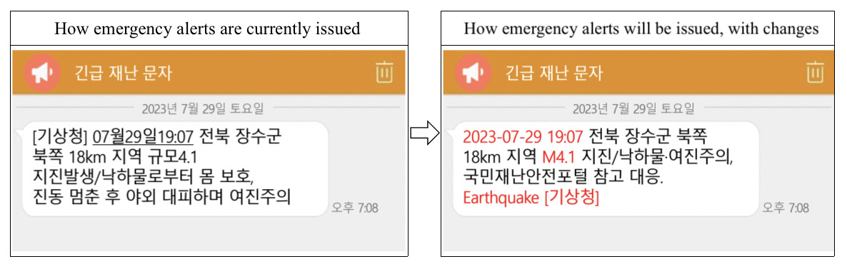 Emergency alerts to include English keywords - The Korea Herald