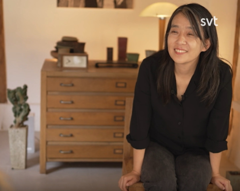 'I would like to live in peace quietly,' Han Kang tells Sweden's SVT ...