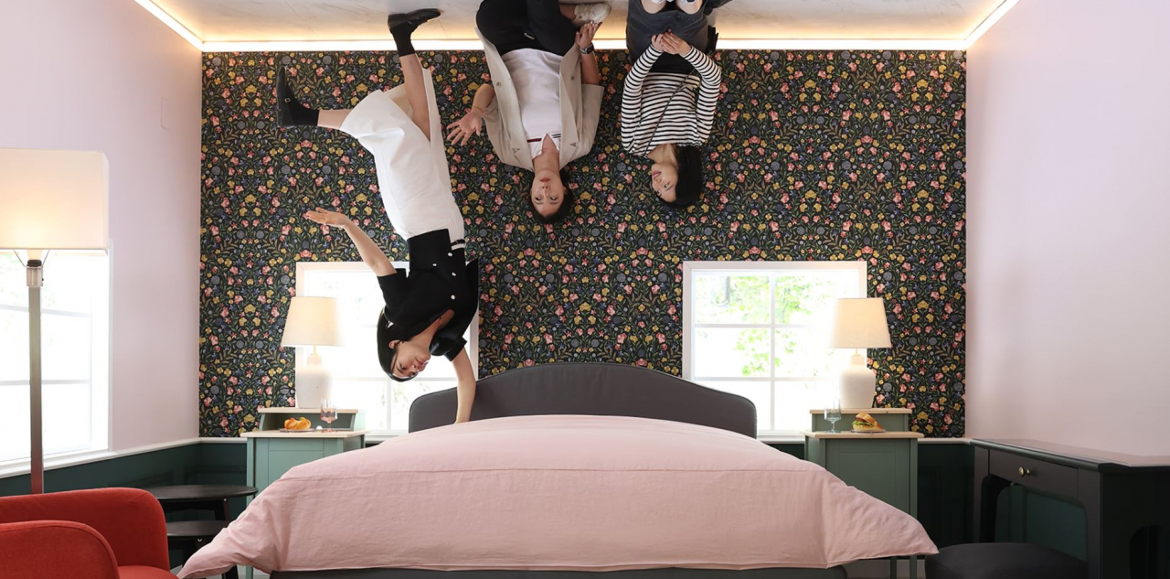 Upside down, back in time - The Korea Herald