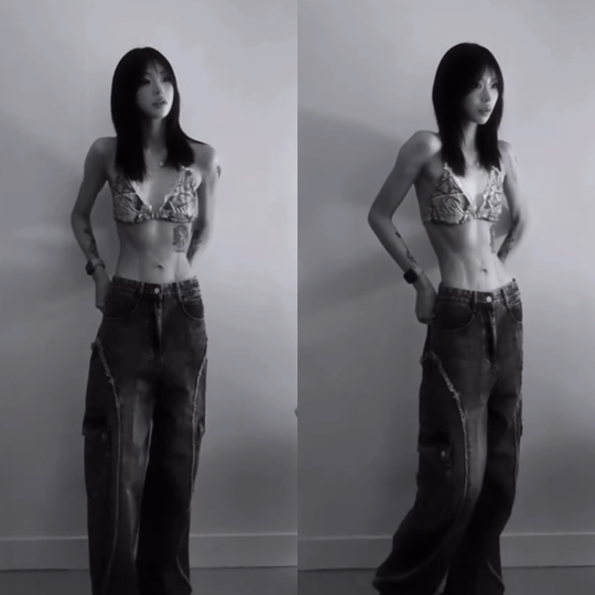 故 최진실 딸 최준희, 44kg의 비쩍 마른 몸매..하지만 복근을 찾았다! - 헤럴드 POP