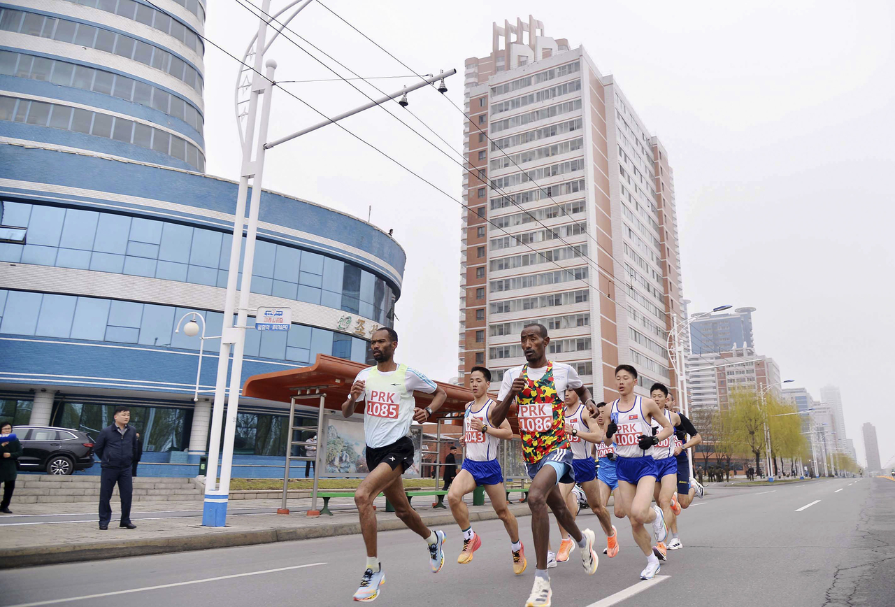 International marathon held in Pyongyang, first in 6 years - The Korea ...