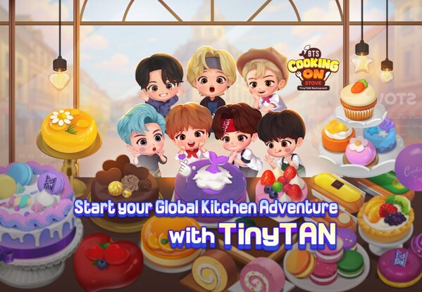 Smilegate Megaport Launches Cooking Adventure Game 'BTS Cooking On STOVE: TinyTAN Restaurant ...