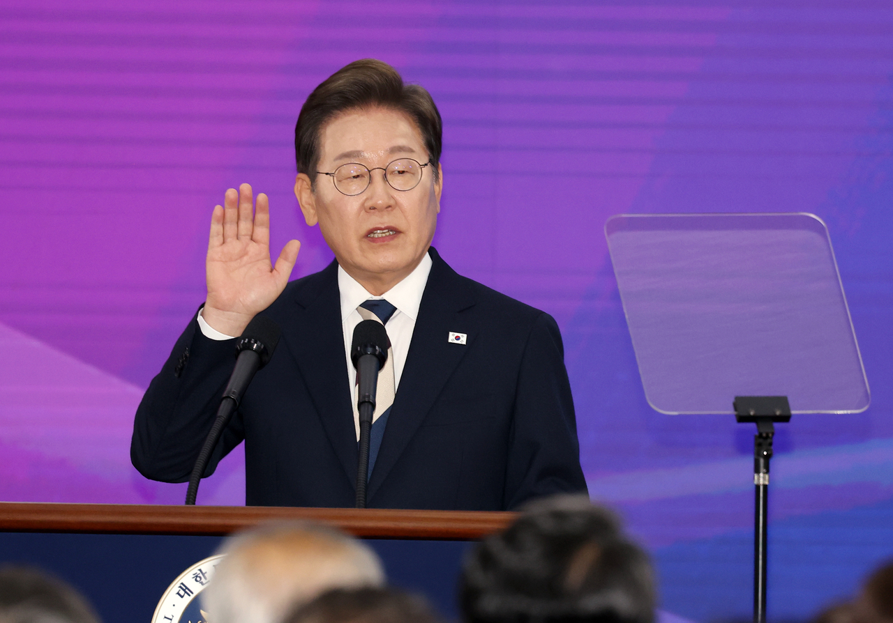 Full text: Lee Jae-myung's inaugural address - The Korea Herald