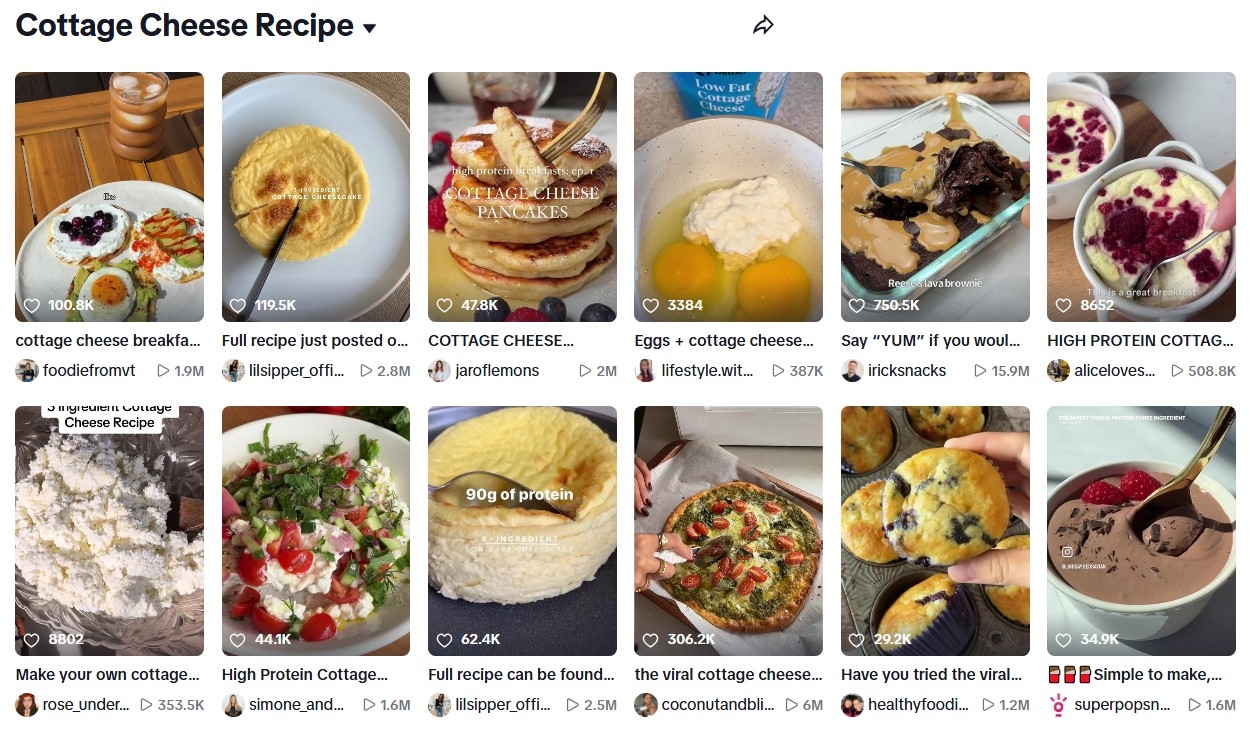 고단백·저열량, 그릭 요거트 다음은 ‘코티지 치즈’? - 리얼푸드 REALFOODS