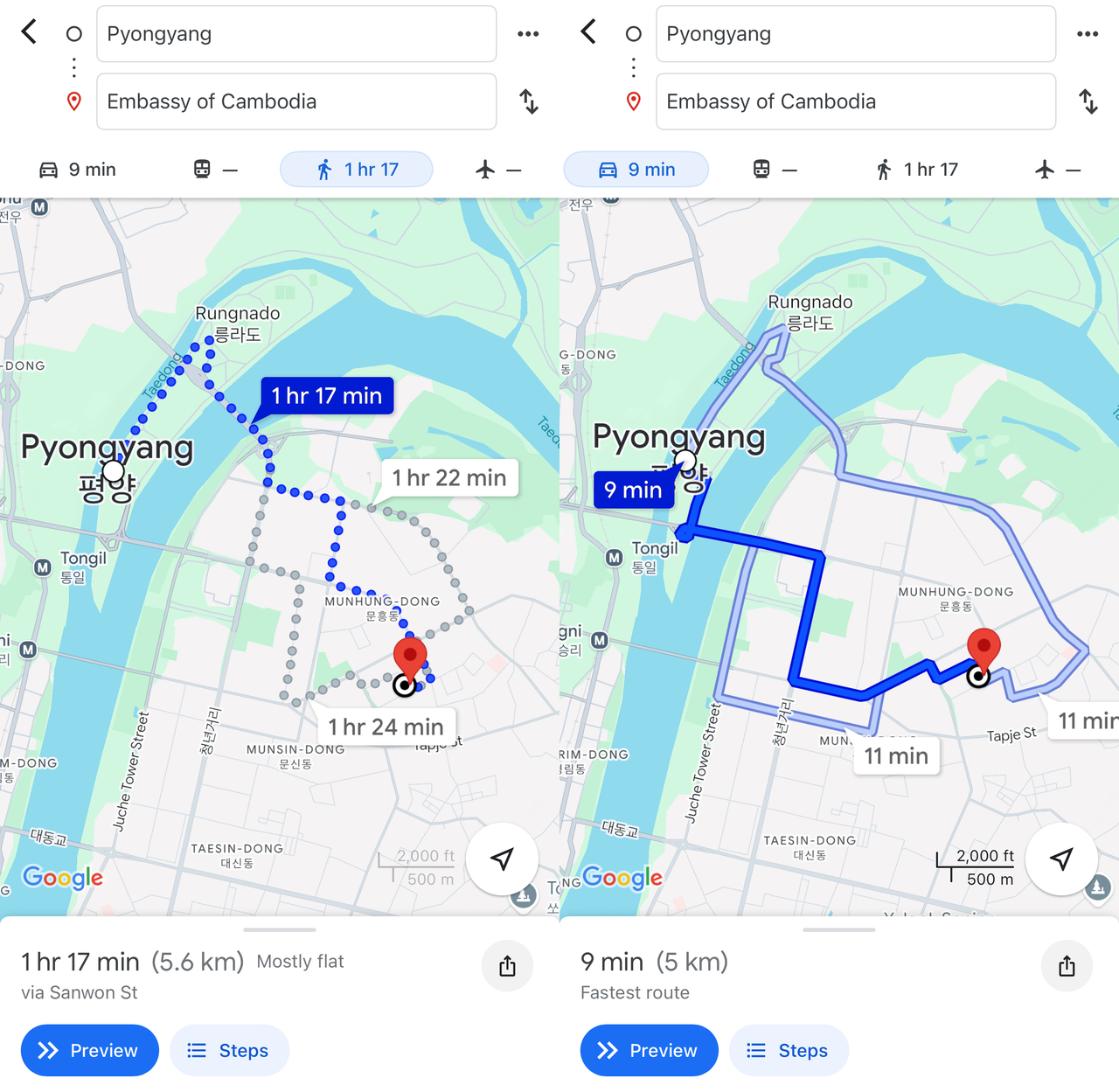 Why Google Maps is still broken in South Korea: It might not be about ...