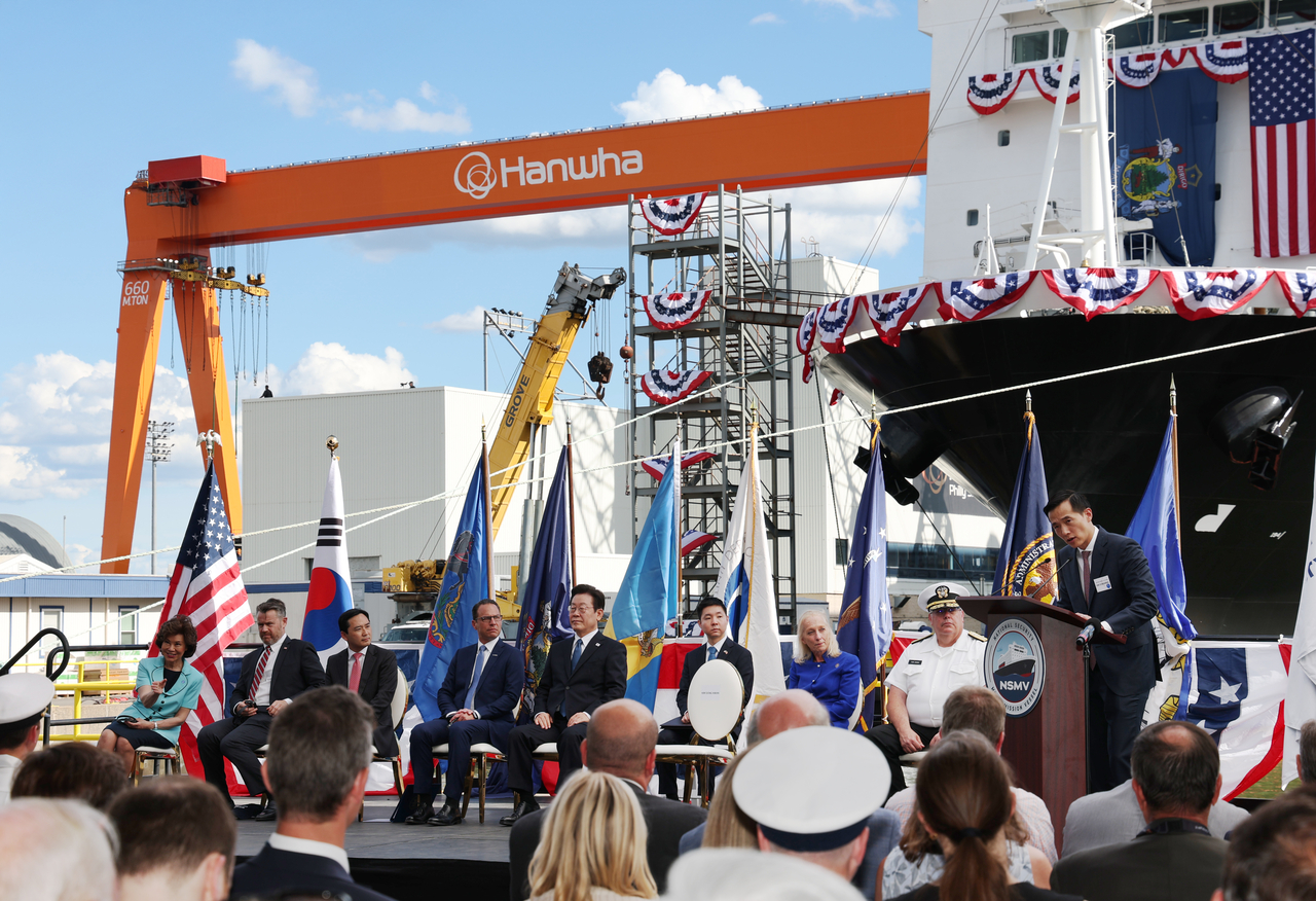 Hanwha unveils $5b US shipyard push to revive American shipbuilding ...