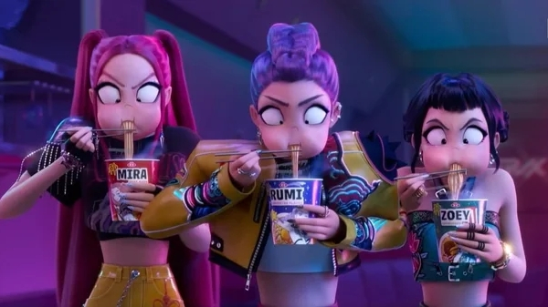 From Huntrix noodles to Soda Pop cakes, ‘KPop Demon Hunters’ takes over ...