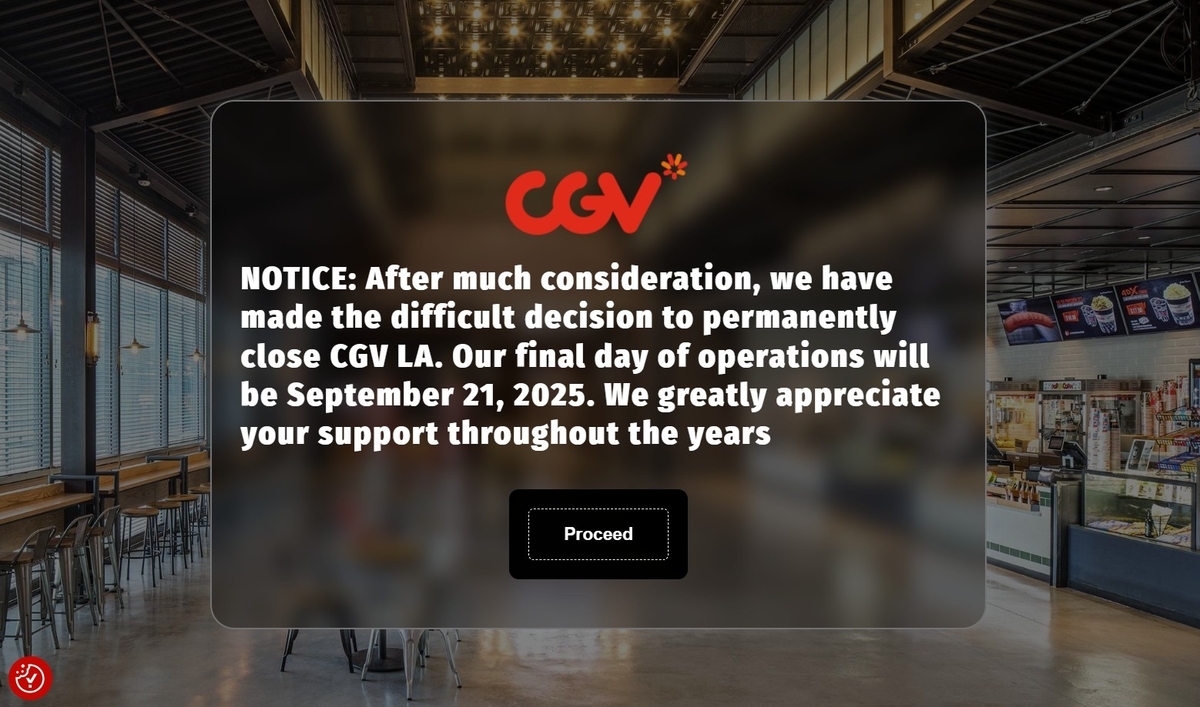 CJ CGV shutters LA theater, exiting US market after 15 years - The Korea Herald