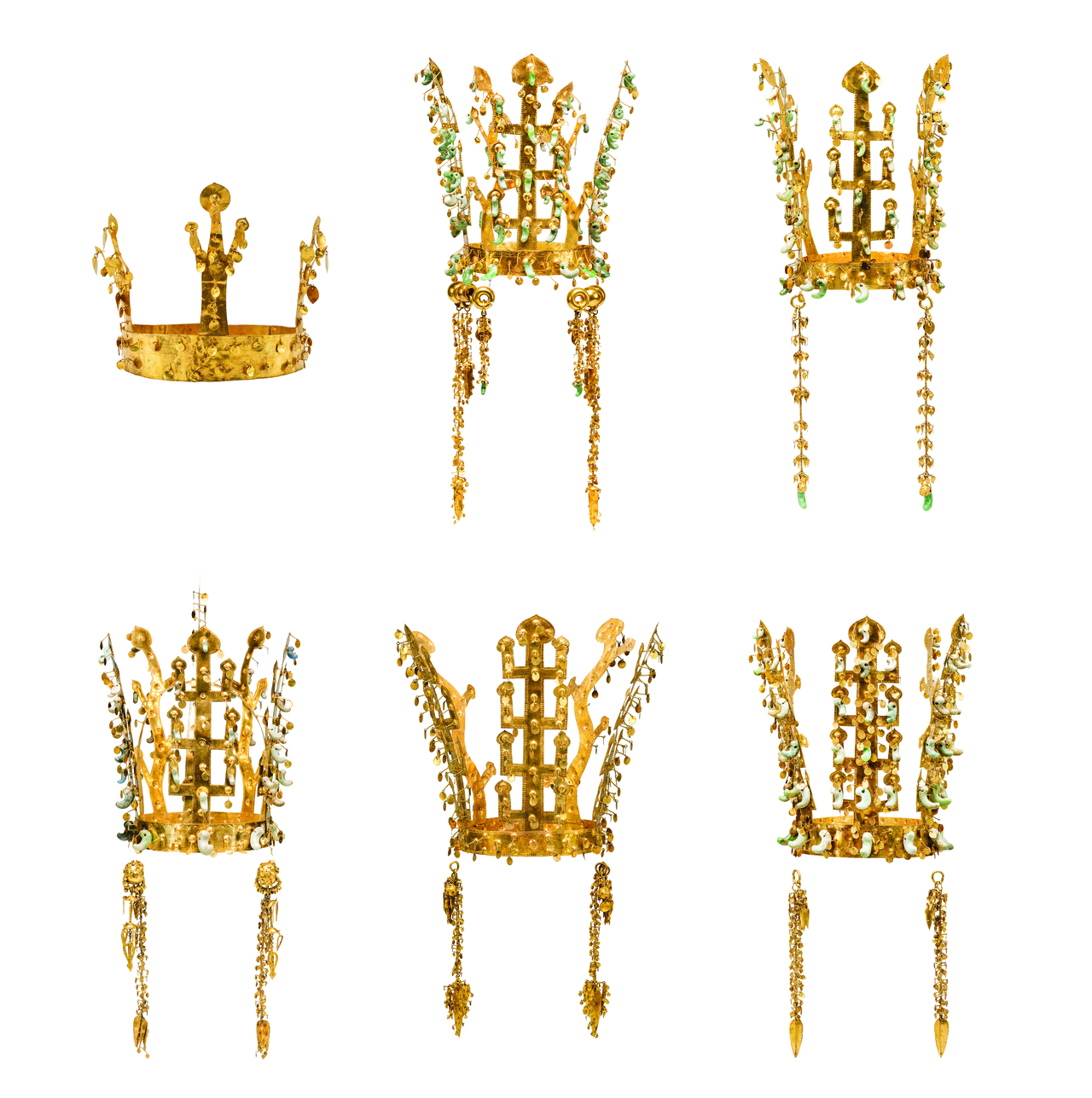 Six Silla crowns gathered together for the first time - The Korea Herald