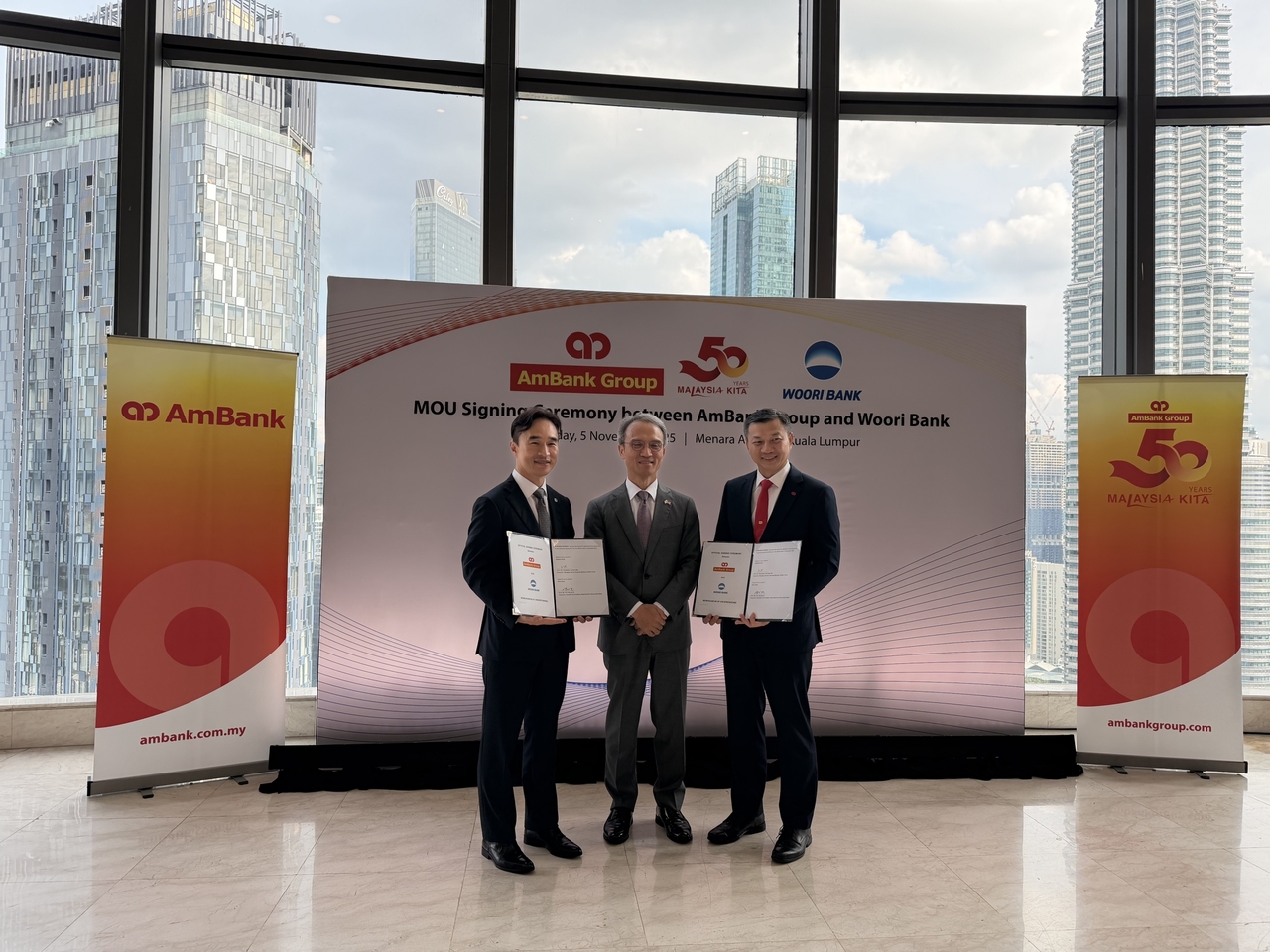 Woori Bank partners with Malaysia's AmBank to support bilateral ...