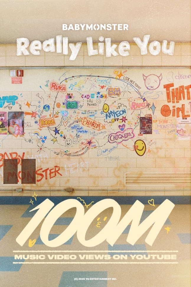 Babymonster's "Really Like You" Music Video Hits 100 Million Views ...
