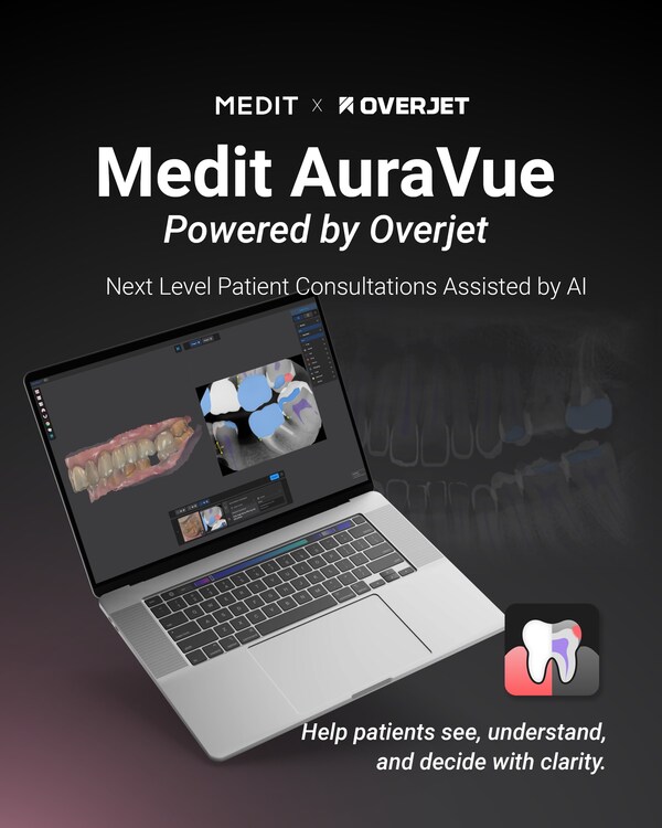 Medit Launches AuraVue: A Unified 3D Intraoral Scan and X-Ray ...