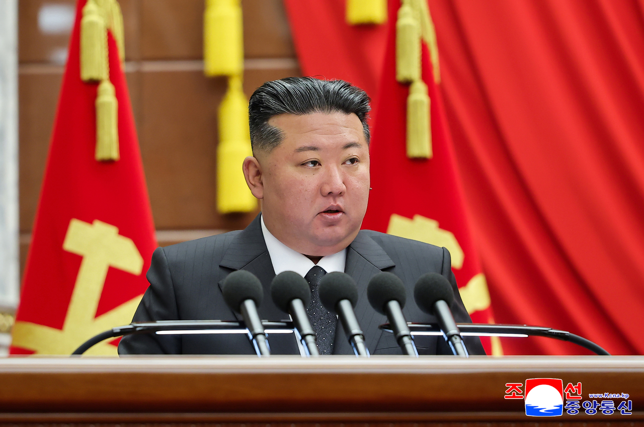 N. Korea's Kim delivers 'important conclusion' at party plenary meeting ...