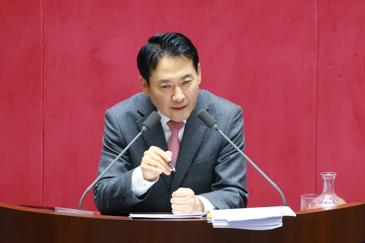 Opposition leader sets record for longest filibuster - The Korea Herald