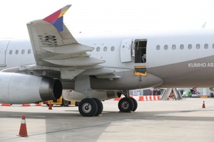 Man investigated after fiddling with airplane emergency door - The ...