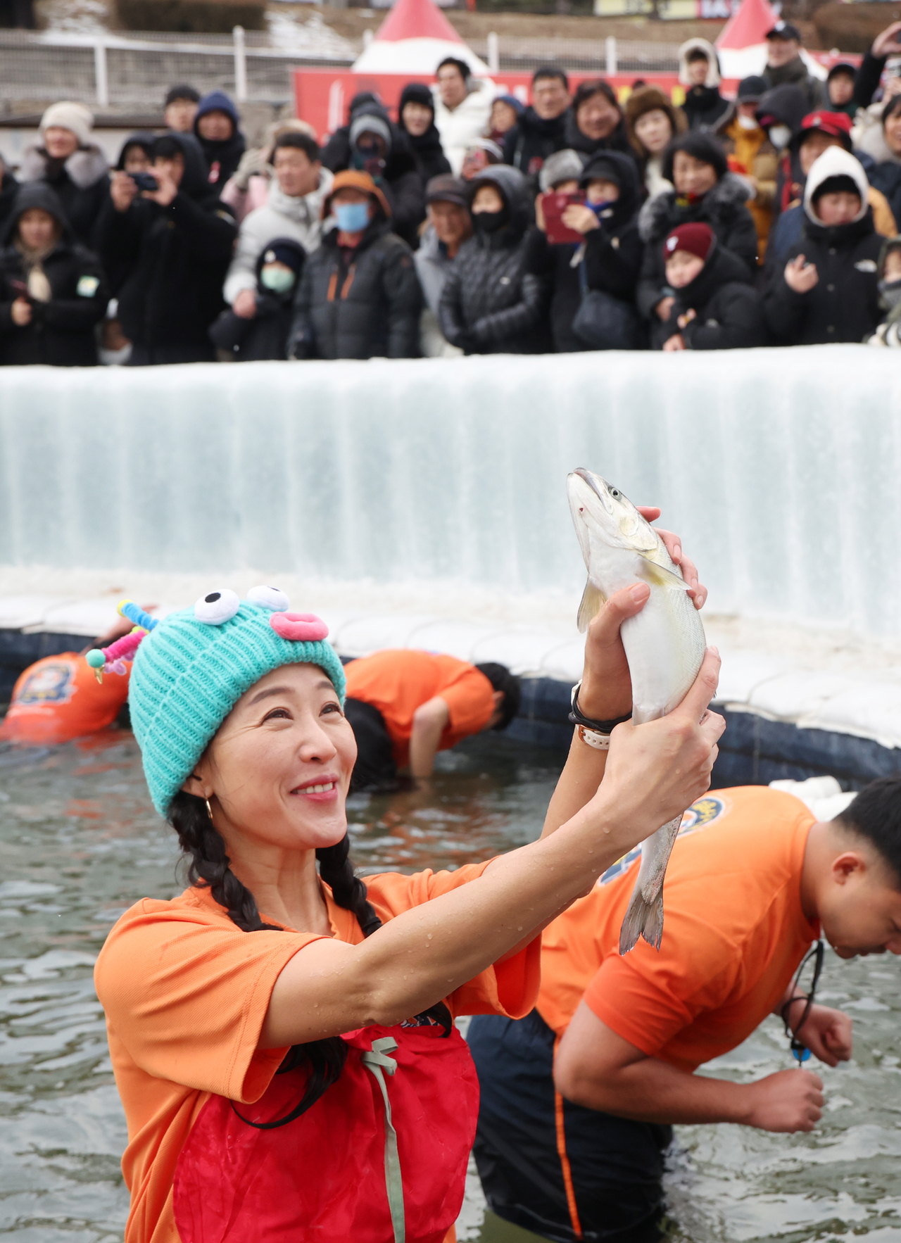 Hwacheon ice fishing festival kicks off in Gangwon - The Korea Herald