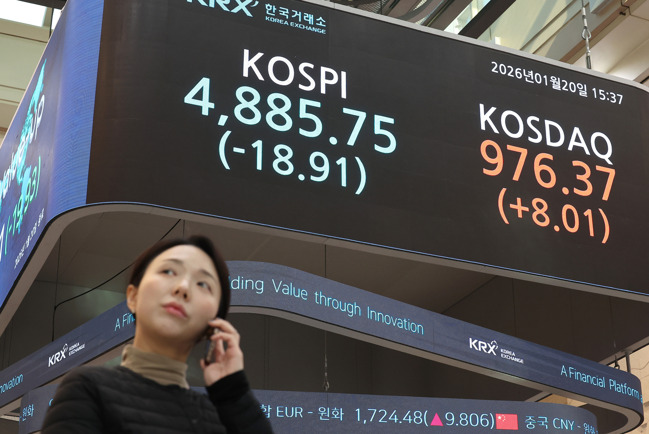 Seoul stocks open lower as Wall Street tumbles on geopolitical ...
