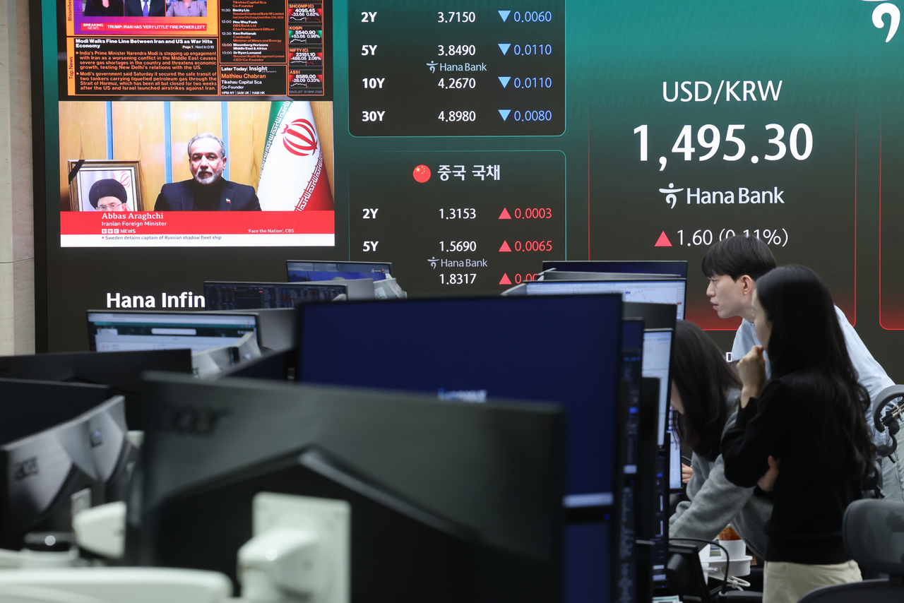 Korean currency slips past 1,500 won per dollar for 1st time in 17 yrs ...
