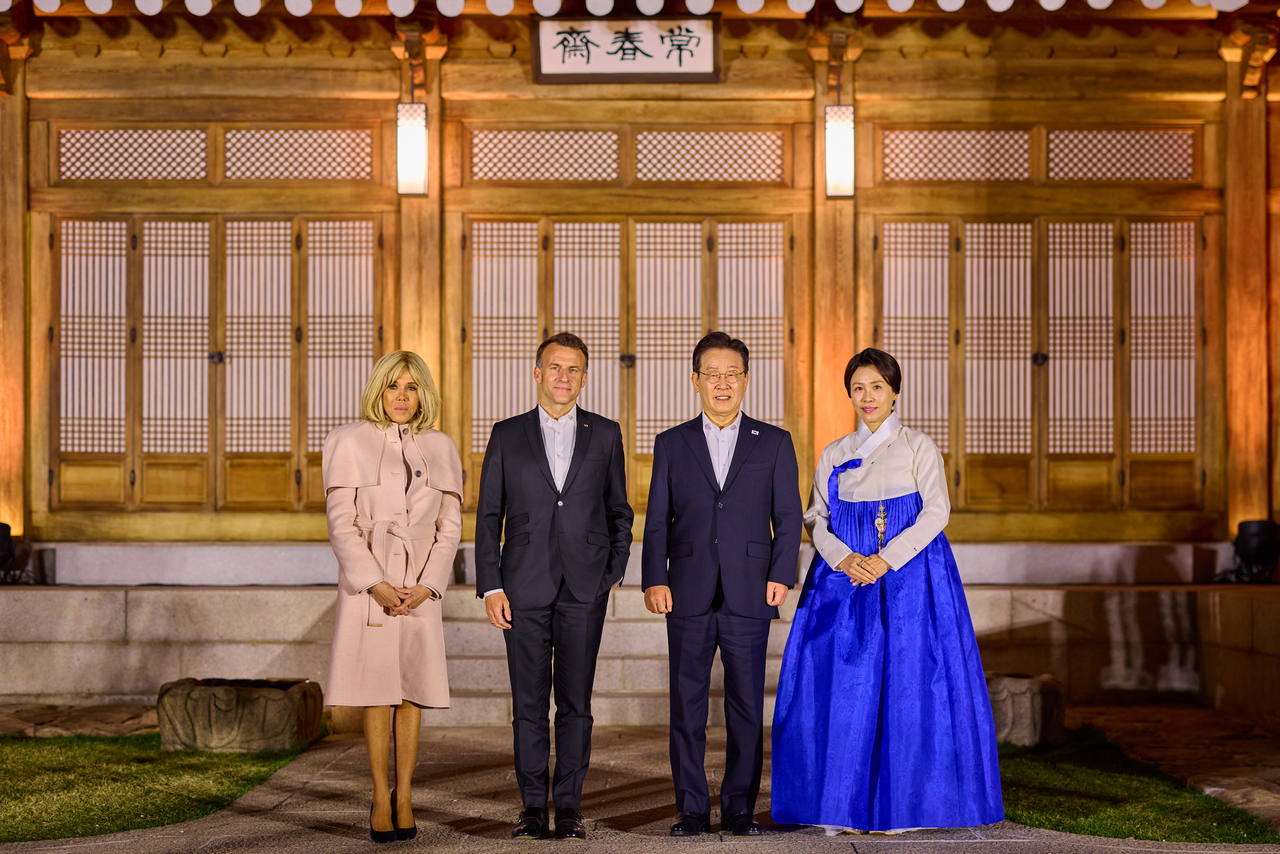Chef Son Jong-won leads state banquet for Macron in Seoul - The Korea ...