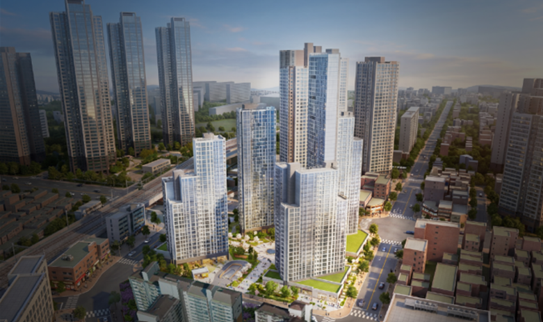 Jeonong Zone 12 near Cheongnyangni Station to become 548-unit, 45-story ...