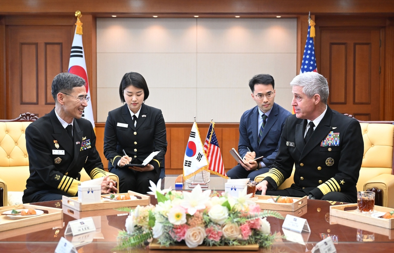 S. Korea, US, Japan navies discuss maritime security cooperation - The ...