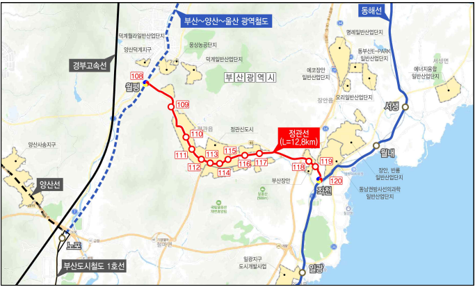 Busan, Gijang-gun sign MOU to push forward Jeonggwan urban rail line ...