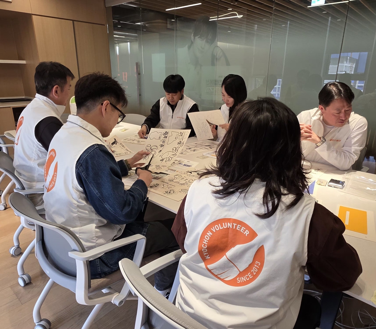 Kyochon F&B kicks off 2026 volunteer program with Braille kit drive for ...