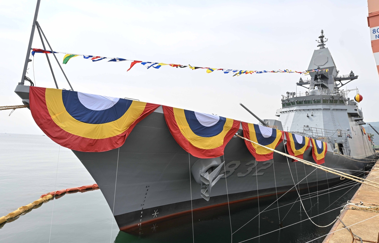 S. Korea to launch new frigate with enhanced anti-air, anti-sub ...