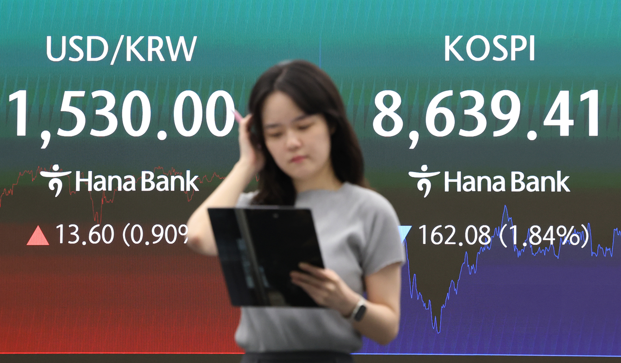 KRX issues sell-side sidecar for KOSPI on sharp fall - The Korea Herald