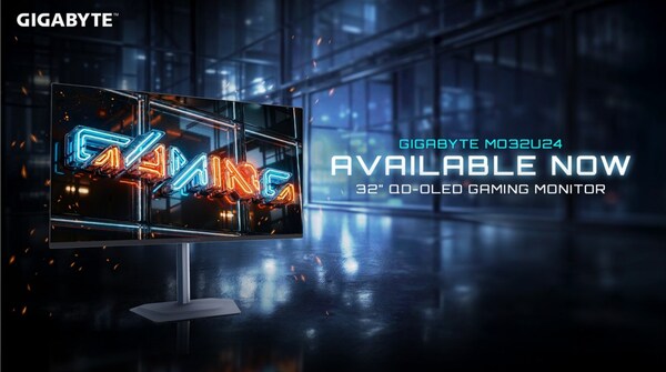 GIGABYTE 32-inch 240Hz QD-OLED 4K Gaming Monitor MO32U24 Now Available ...