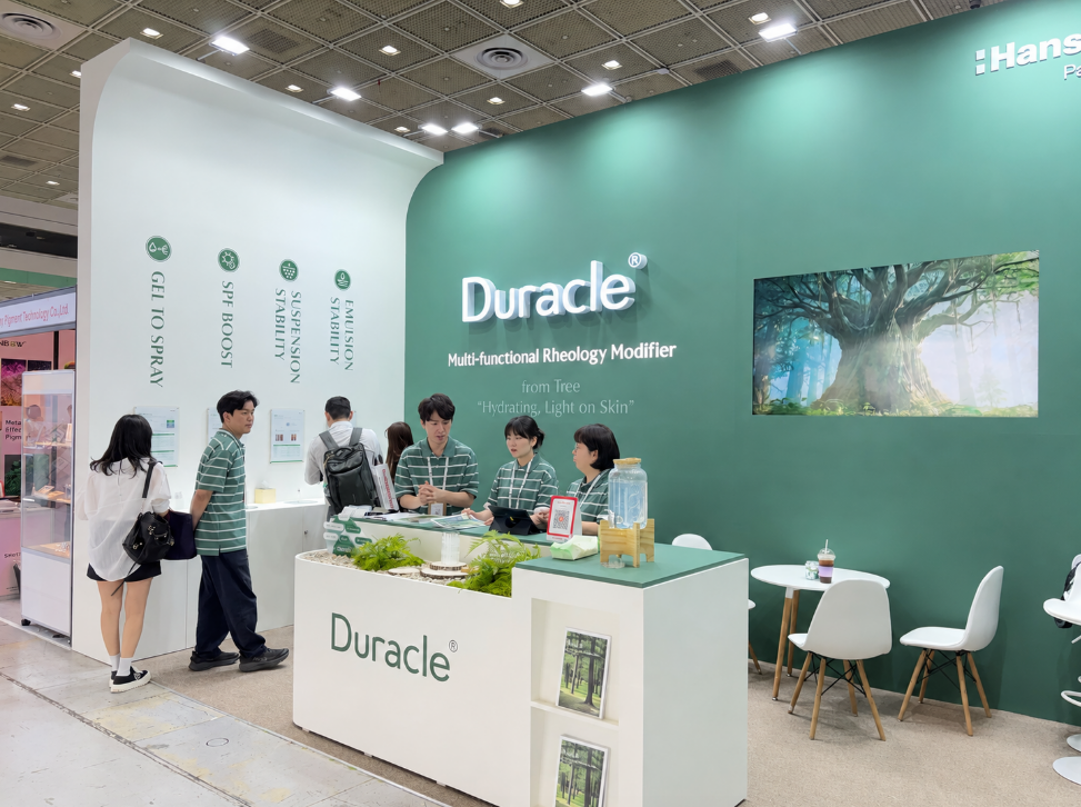 Hansol Paper unveils eco-friendly thickener 'Duracl' at In-Cosmetics ...