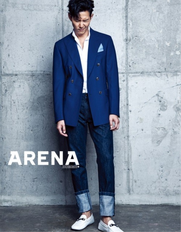 Lee Jung-jae poses for the cover of Arena Homme Plus - K-POP HERALD